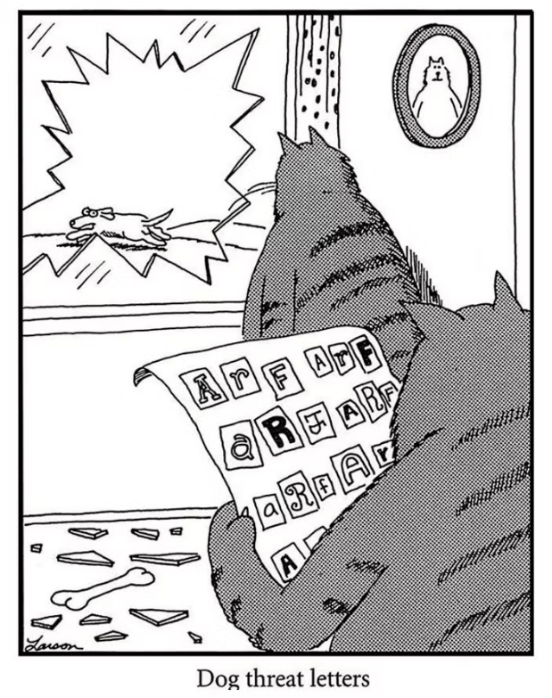 20 Best The Far Side Comics About Cats