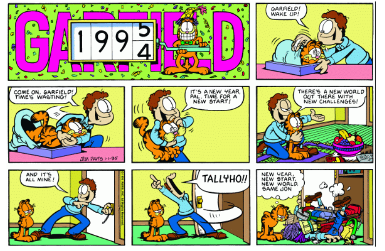 10 Best Garfield Comics That Just Turned 30 Years Old