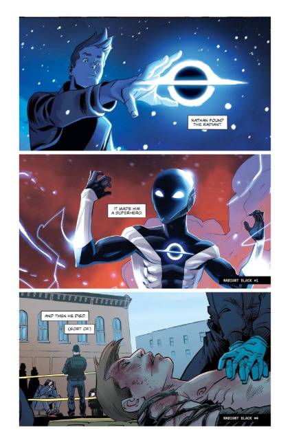 Surprise Radiant Black Comic Released