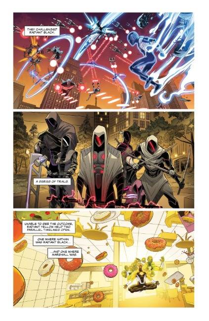 Surprise Radiant Black Comic Released