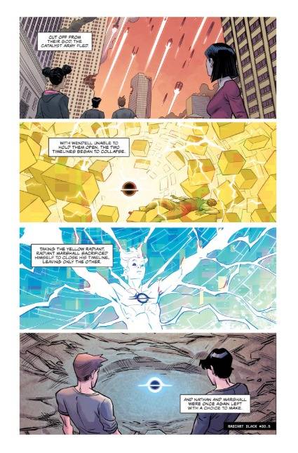 Surprise Radiant Black Comic Released