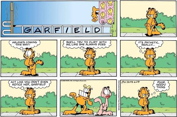 10 Best Garfield Comic Strips Featuring Arlene, Ranked