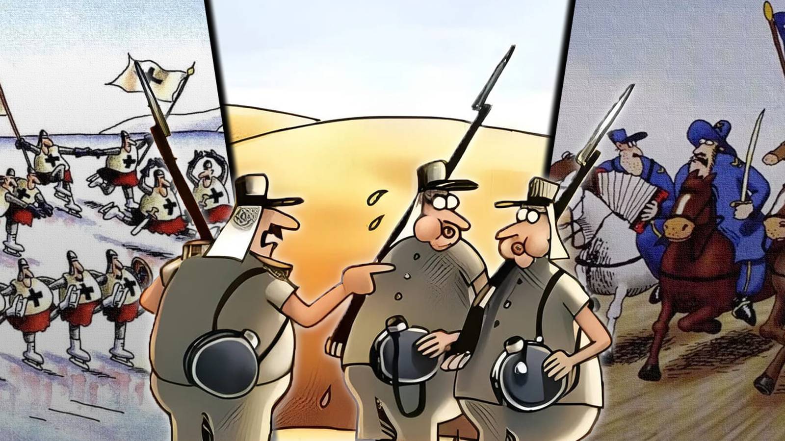 10 Hilarious Far Side Comics About Soldiers