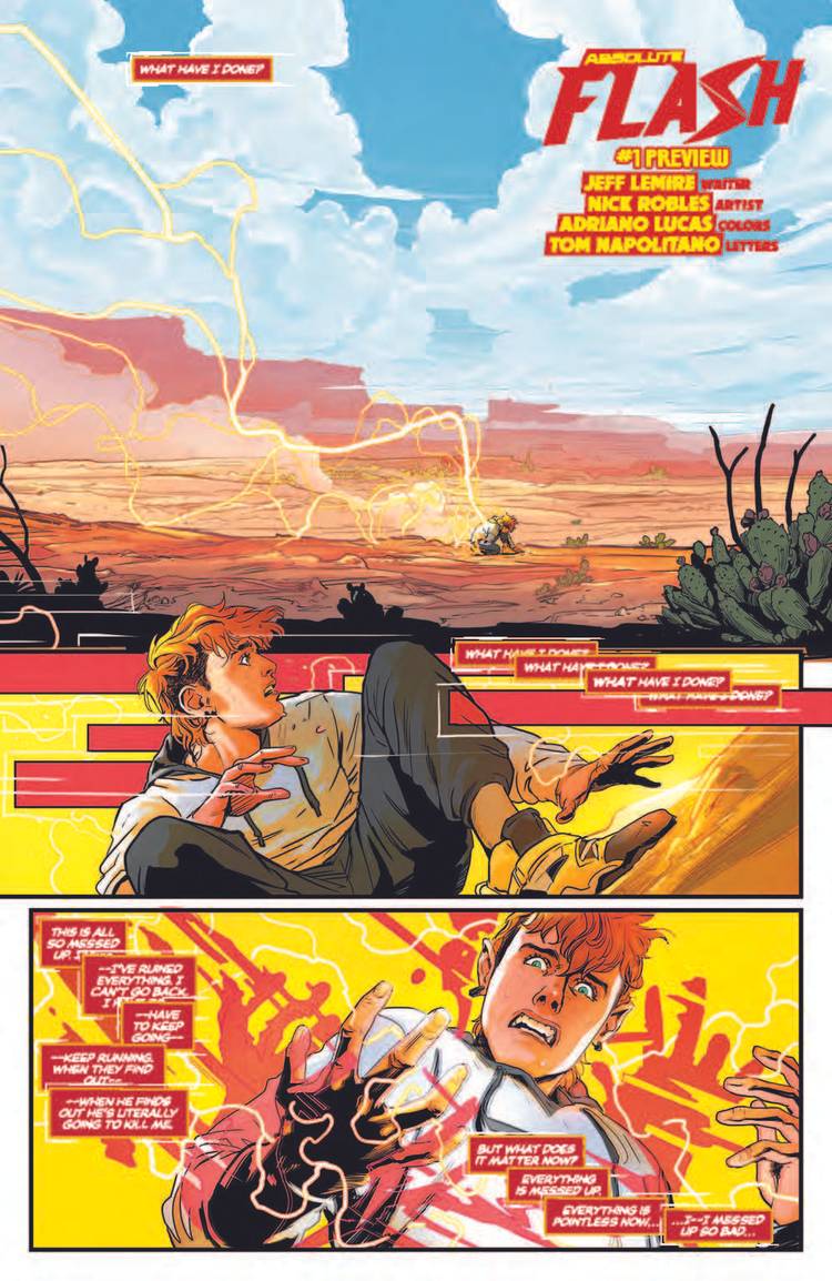 'It's So Terrifying What's Happening to Him' - Jeff Lemire and Nick ...