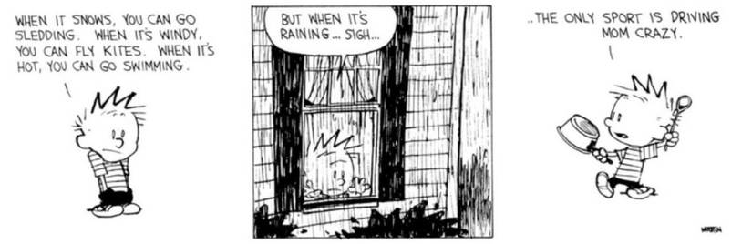 10 Funniest Calvin and Hobbes Start of Spring Comics