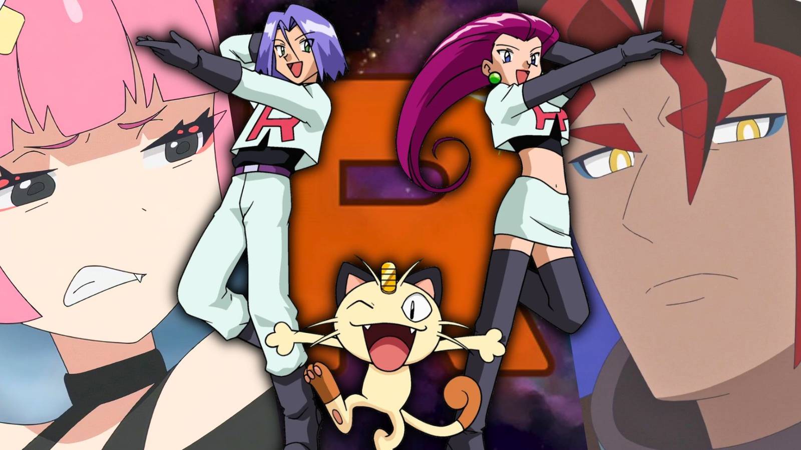 team rocket background
