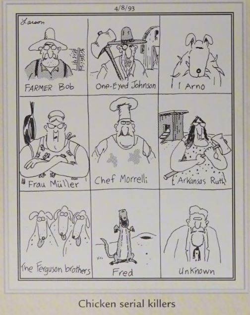 15 Funniest The Far Side Comics Featuring Chickens, Ranked