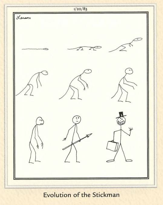 The Best The Far Side Comics Featuring Stick Figures, Ranked