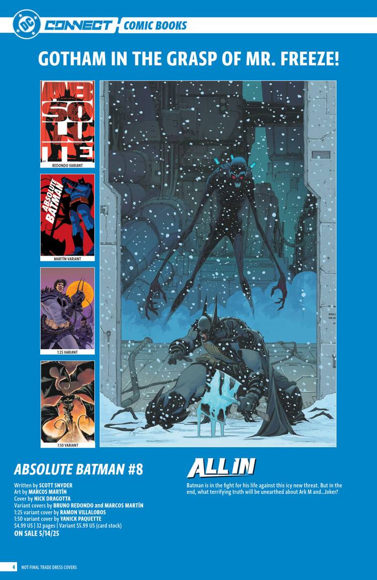 Absolute Batman: Scott Snyder Drops First Look at New Mr. Freeze