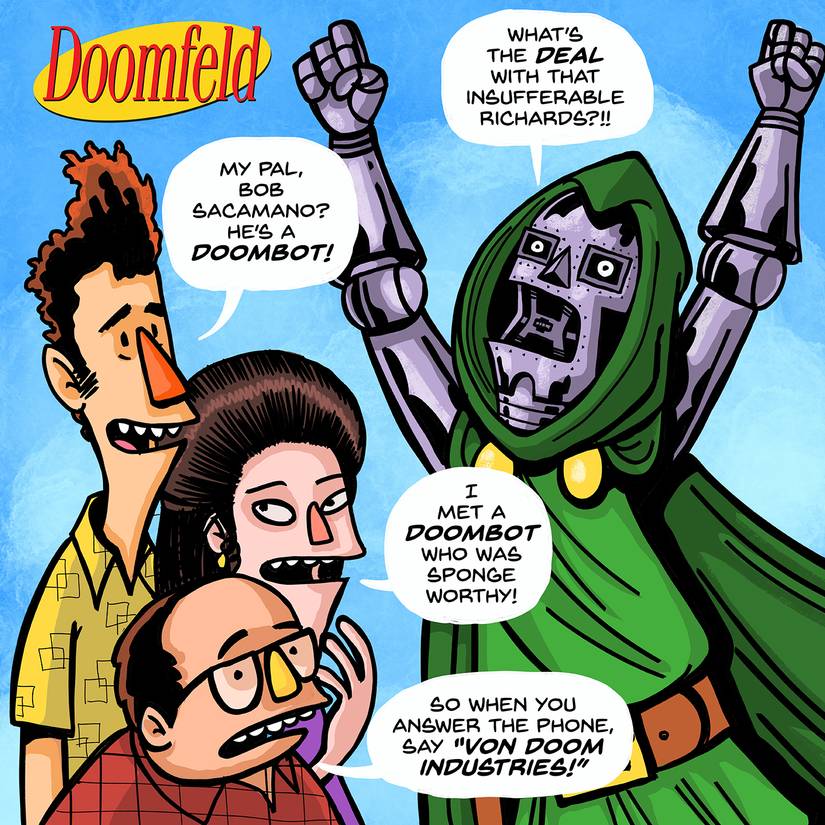 Line it is Drawn: Doctor Doom Takes Over the World of Pop Culture