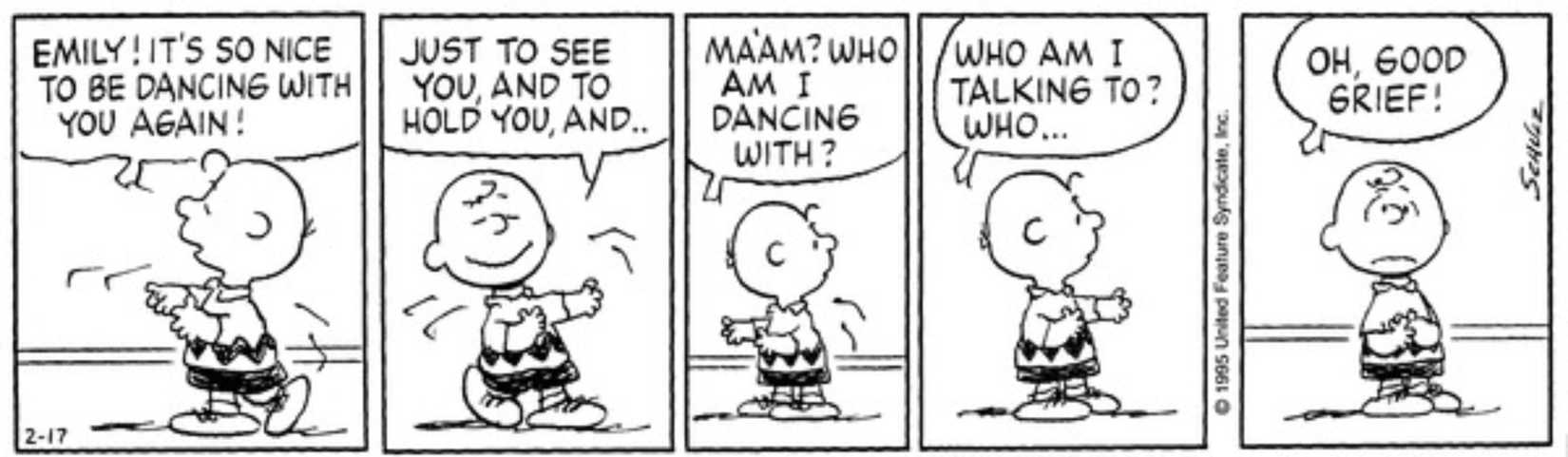 How Charlie Brown's Imaginary Dance Partner Became a Reality
