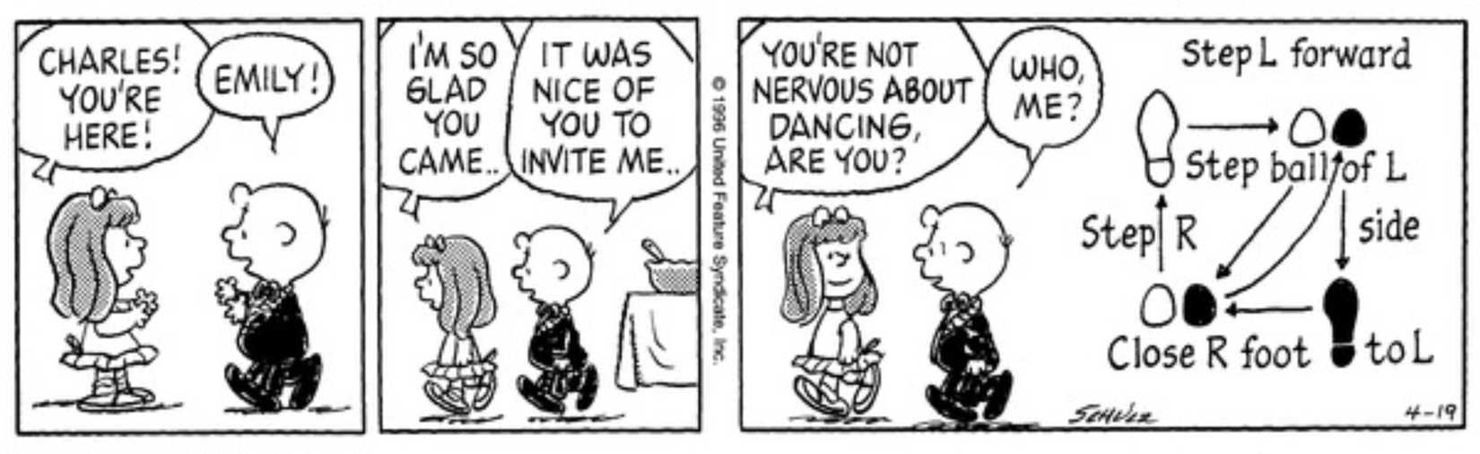 How Charlie Brown's Imaginary Dance Partner Became a Reality