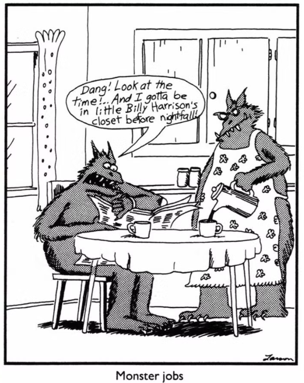 The 15 Creepiest The Far Side Comic Strips