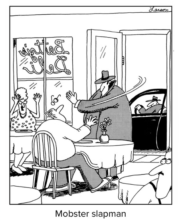 The 15 Funniest Far Side Comics About the Mafia