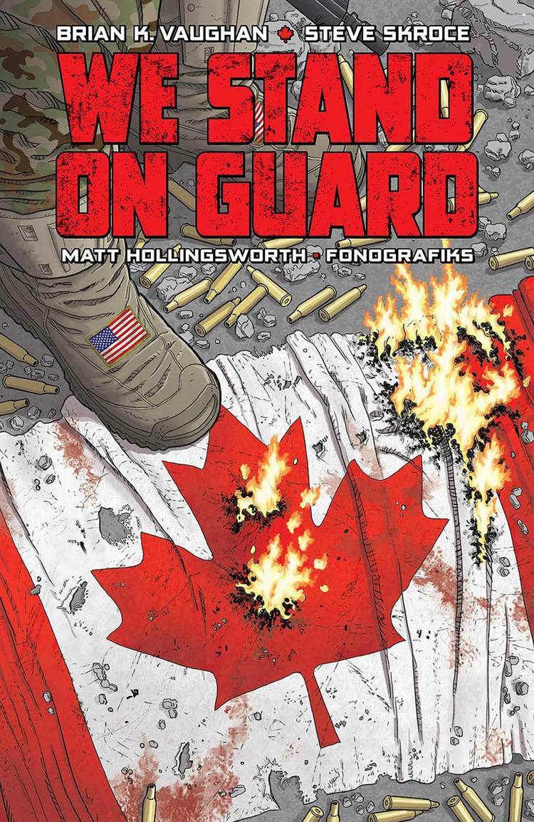 USA/Canada War Comic Turned Into Bestseller Amid Rising Political Tensions