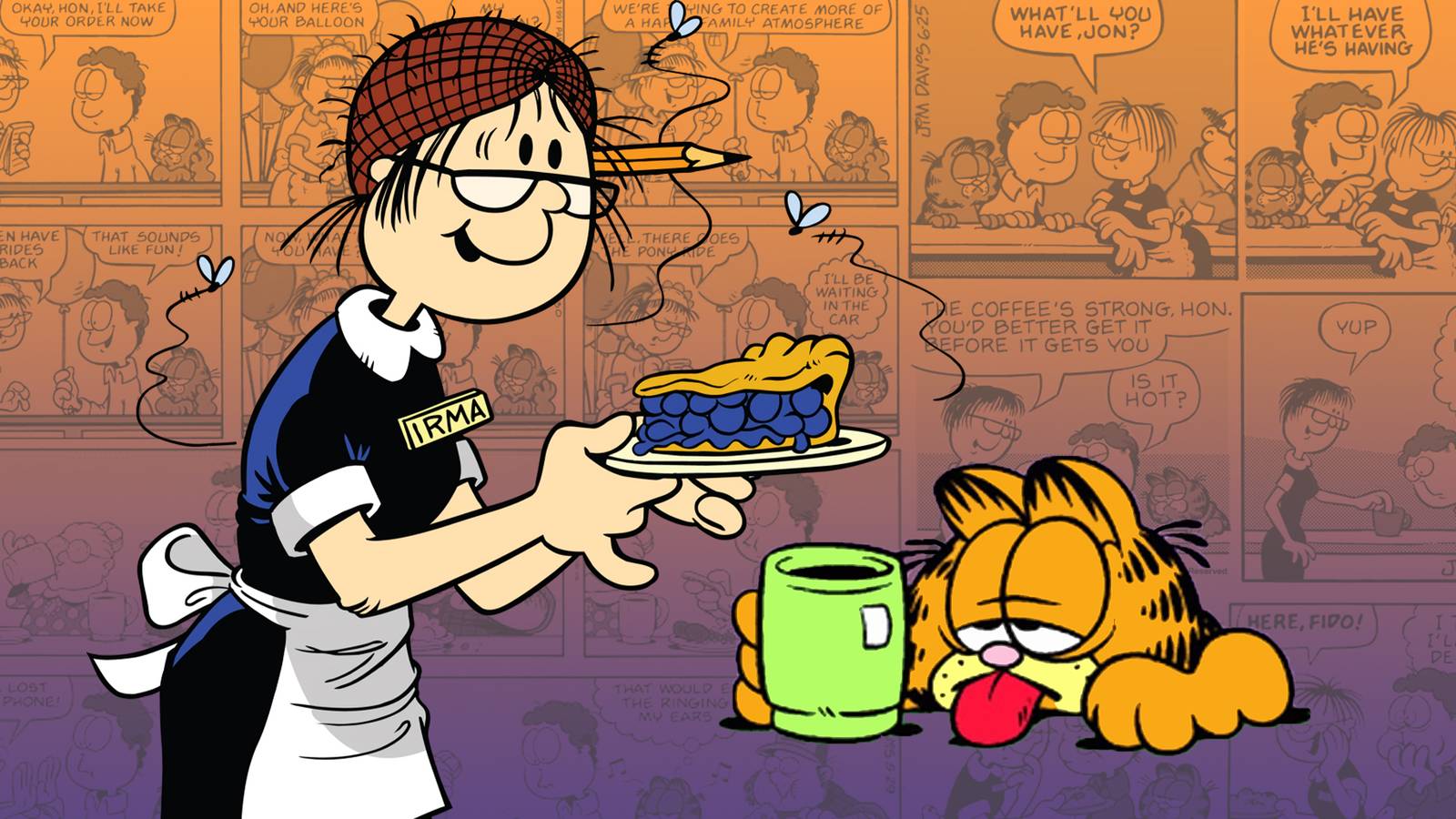 10 Best Garfield Comic Strips Set In Irma's Diner