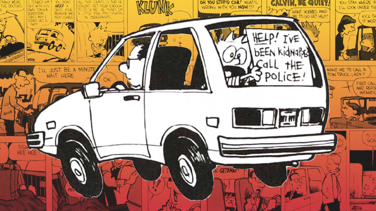 10 Funniest Calvin and Hobbes Car Rides, Ranked