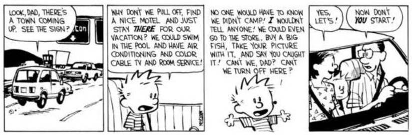 10 Funniest Calvin and Hobbes Car Rides, Ranked