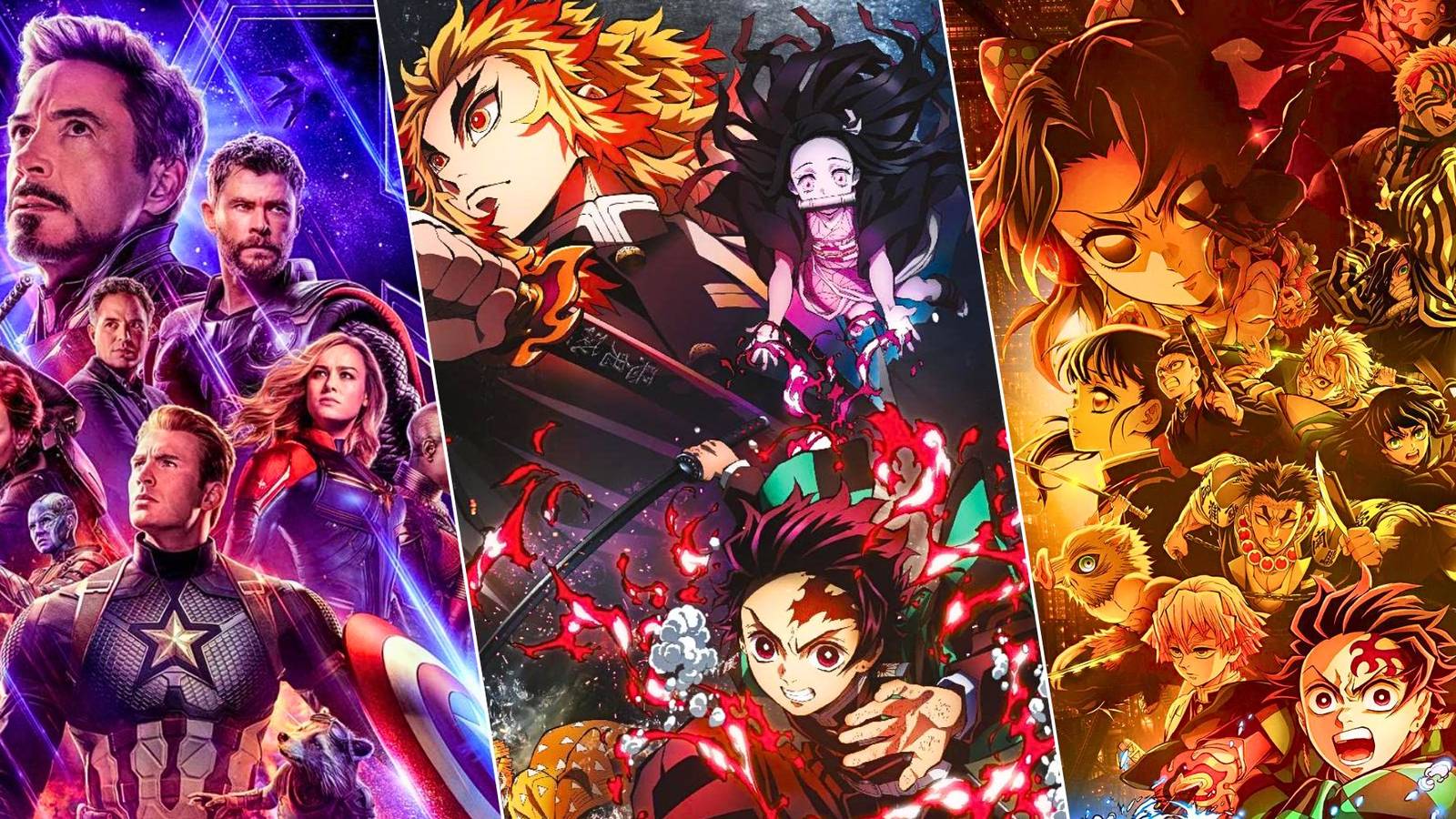 The Demon Slayer Movie Posters Hide a Secret Avengers: Endgame ...