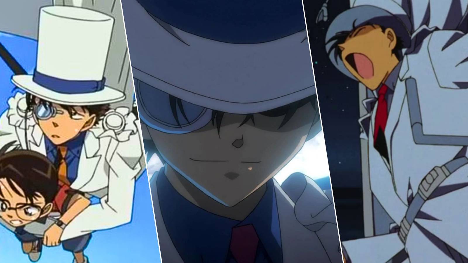 Every Kaito Kid Appearance in the Detective Conan Movies, Ranked