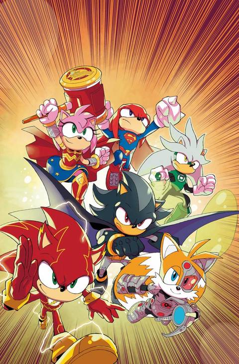 DC Unveils Surprising Sonic the Hedgehog Crossover