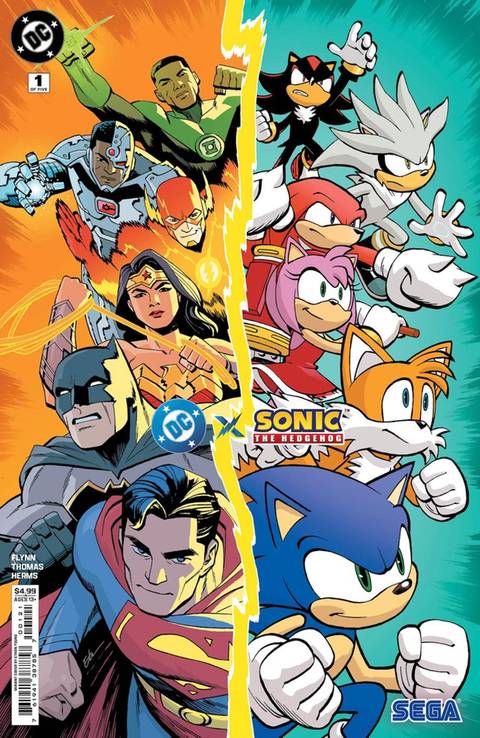 DC Unveils Surprising Sonic the Hedgehog Crossover