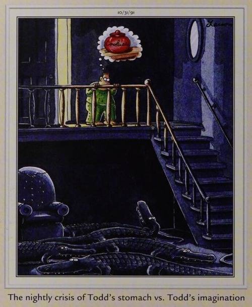 10 Hilarious Far Side Comics About How Weird Childhood Is