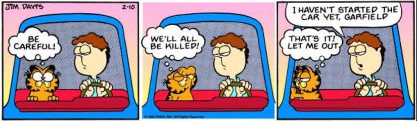 10 Funniest Garfield Car Rides, Ranked