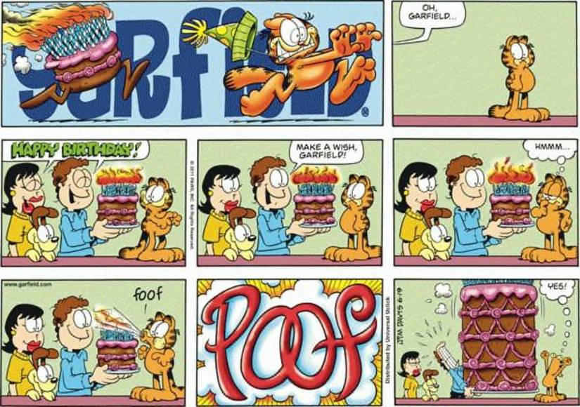 Garfield's 10 Funniest Birthday Bash Comics, Ranked