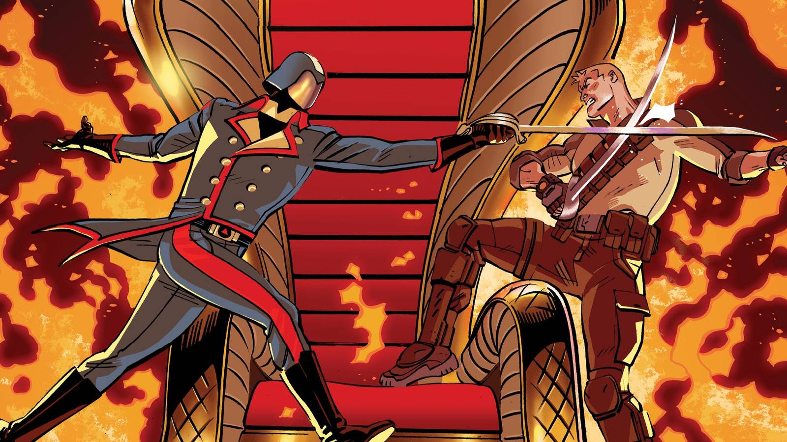 Sneak Peek at GI Joe #6, Which Finally Delivers Duke Versus Cobra Commander
