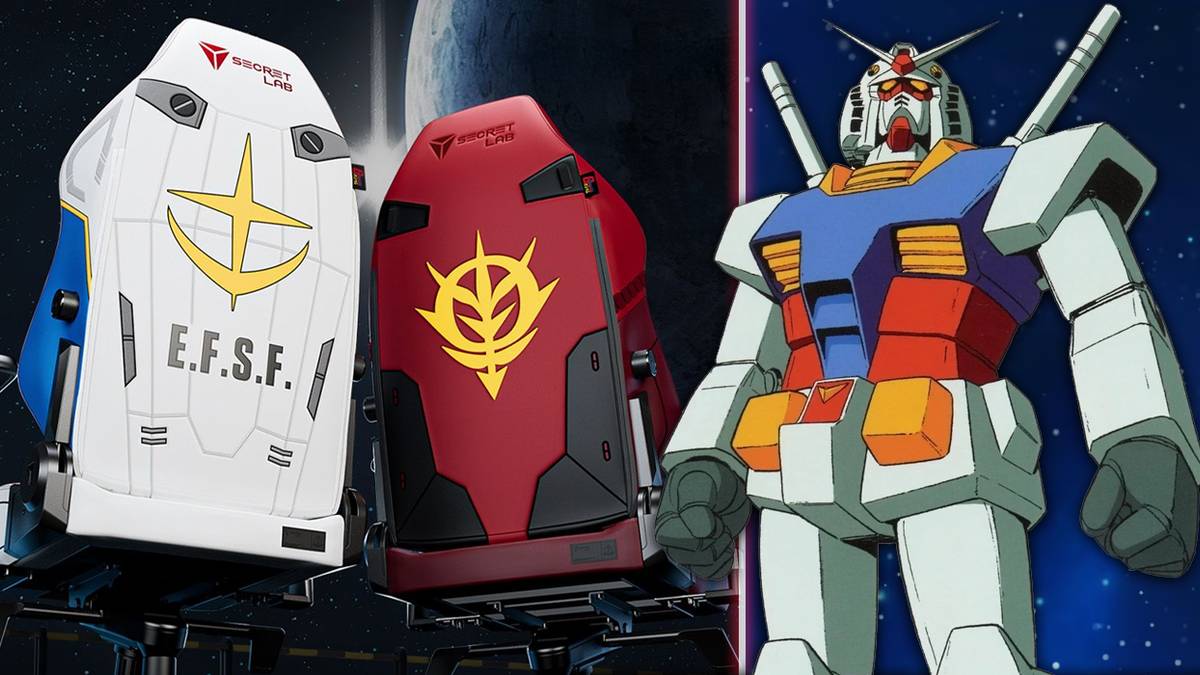 Gundam Transforms Your Setup in Iconic First-Ever Secretlab Mobile Suit ...