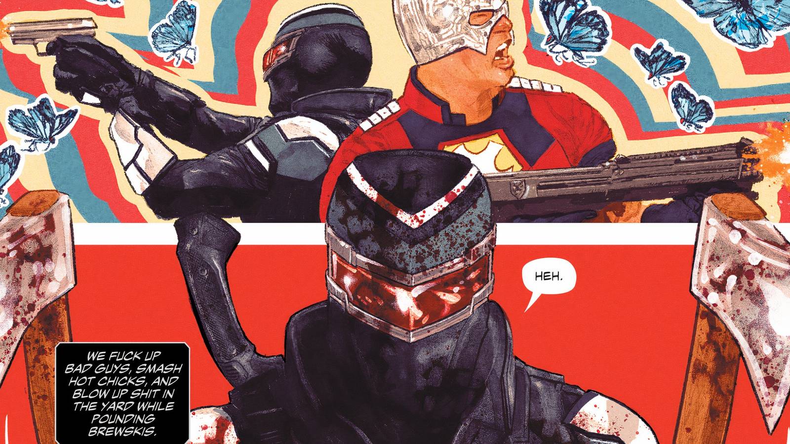 Peacemaker Presents: The Vigilante/Eagly Double Feature #1 Review
