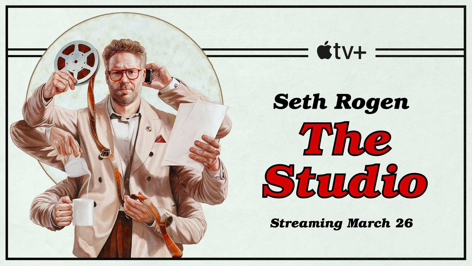 Seth Rogen Pokes Fun at Hollywood in Star-Studded Apple TV+ Series Trailer