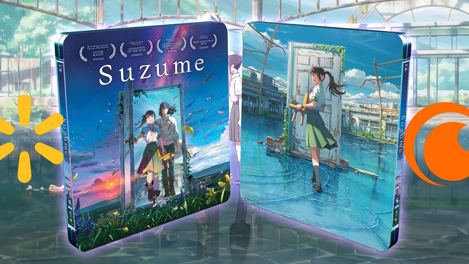 The Suzume Steelbook (Walmart Exclusive) Blu-ray & DVD from Crunchyroll ...
