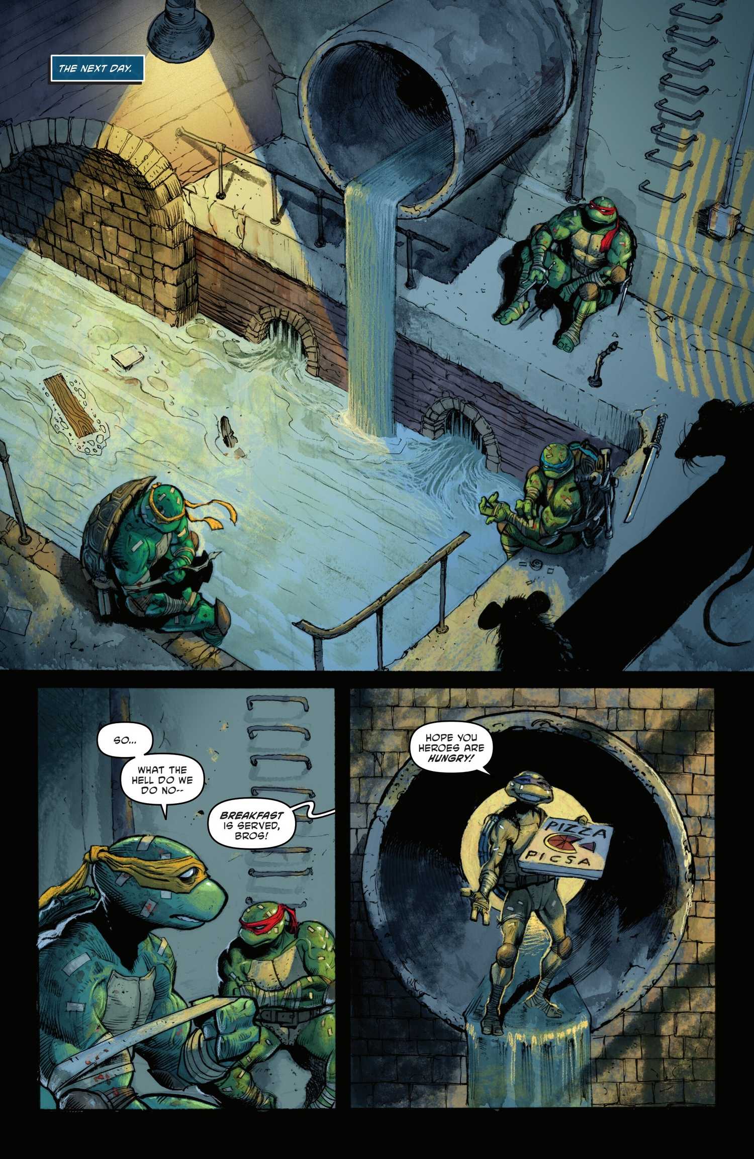 Teenage Mutant Ninja Turtles #7 Review: The Jersey Boys...er...Turtles