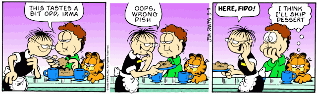 10 Best Garfield Comic Strips Set In Irma's Diner