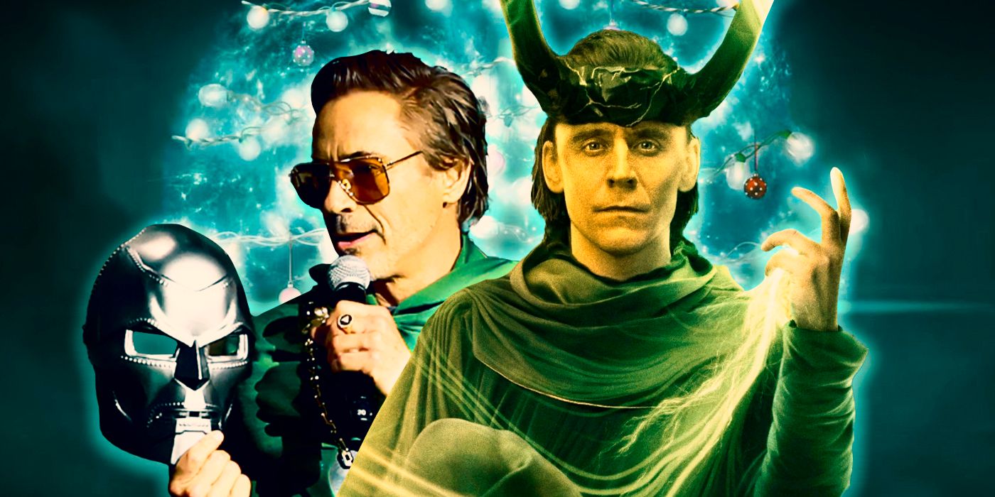 RDJ's Doctor Doom Confronts Tom Hiddleston's Loki In Avengers: Doomsday Art