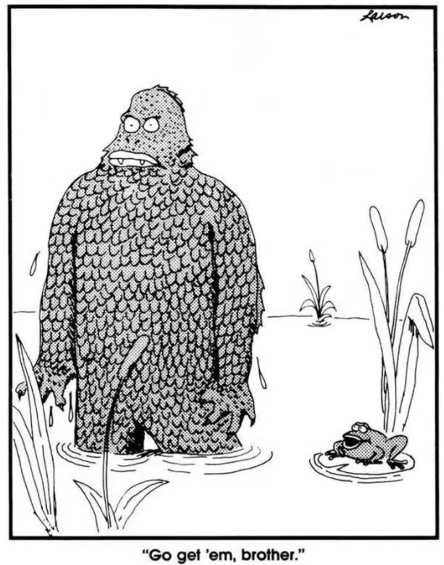 10 The Far Side Comics That Prove Gary Larson Loves Horror