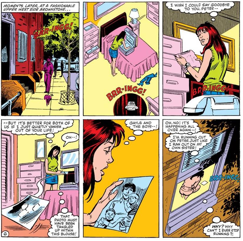 The Aftermath of Mary Jane Revealing She Knew Spider-Man's Secret Identity