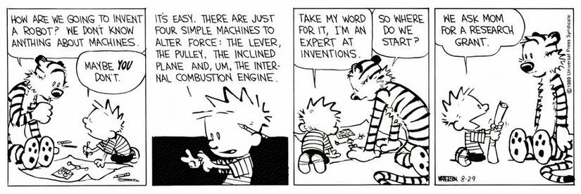 The 10 Best Calvin and Hobbes Comics About Robots