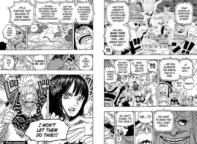 One Piece Chapter 1147 Teases Nico Robin as the Most Important Straw ...