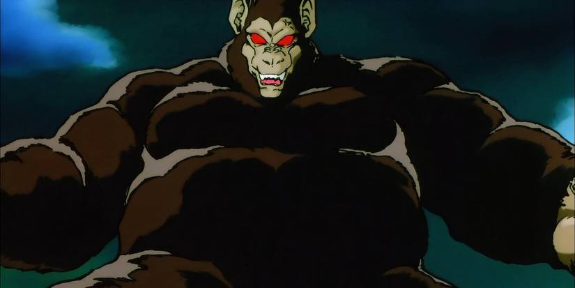 Every Time Goku, Gohan, & Vegeta Went Great Ape in a Dragon Ball Anime