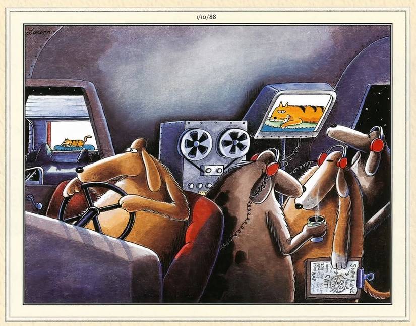 The Funniest Far Side Comics About Cats and Dogs