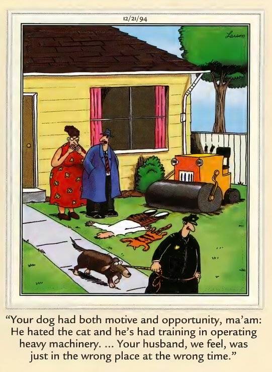 The Funniest Far Side Comics About Cats and Dogs