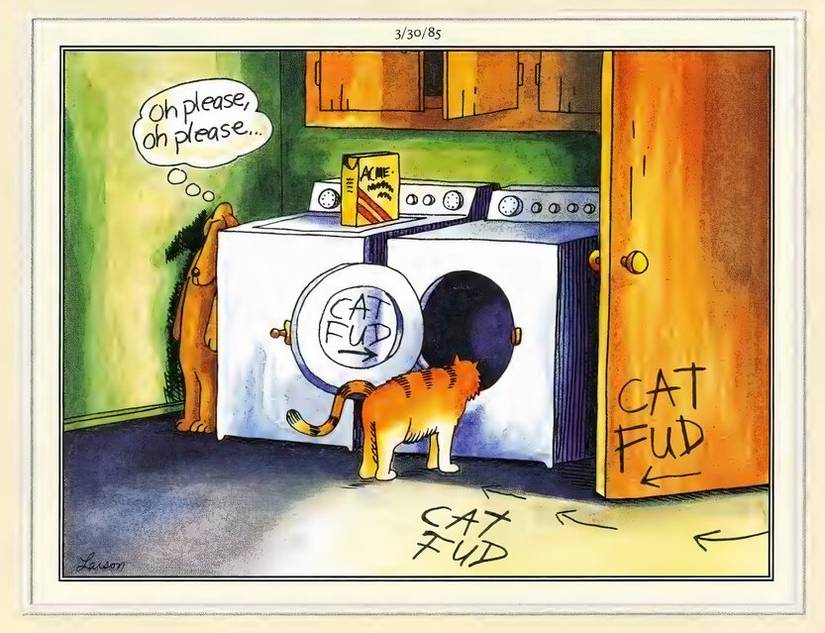 The Funniest Far Side Comics About Cats and Dogs