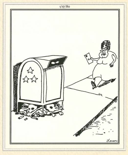 10 Hilarious Far Side Comics from 1980 About People Who Are Totally Doomed