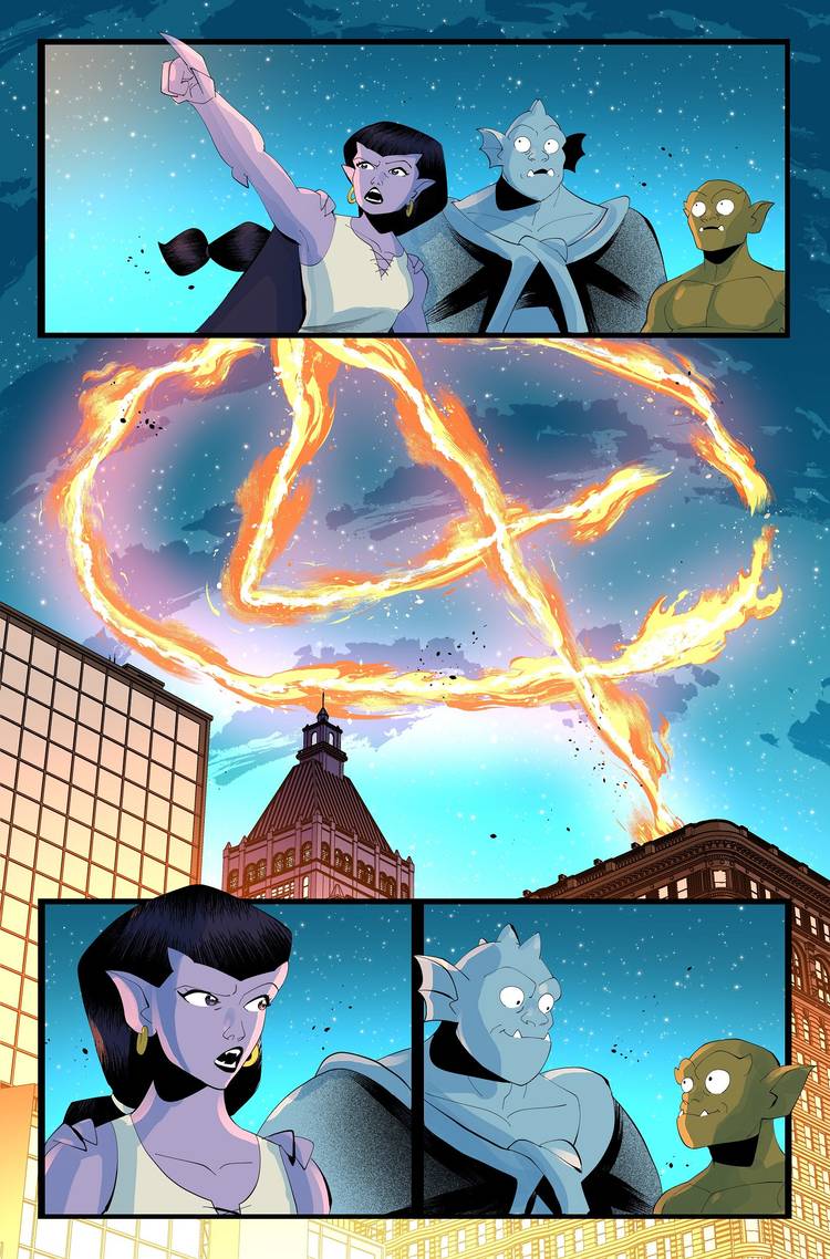Fantastic Four to Cross Over With Gargoyles