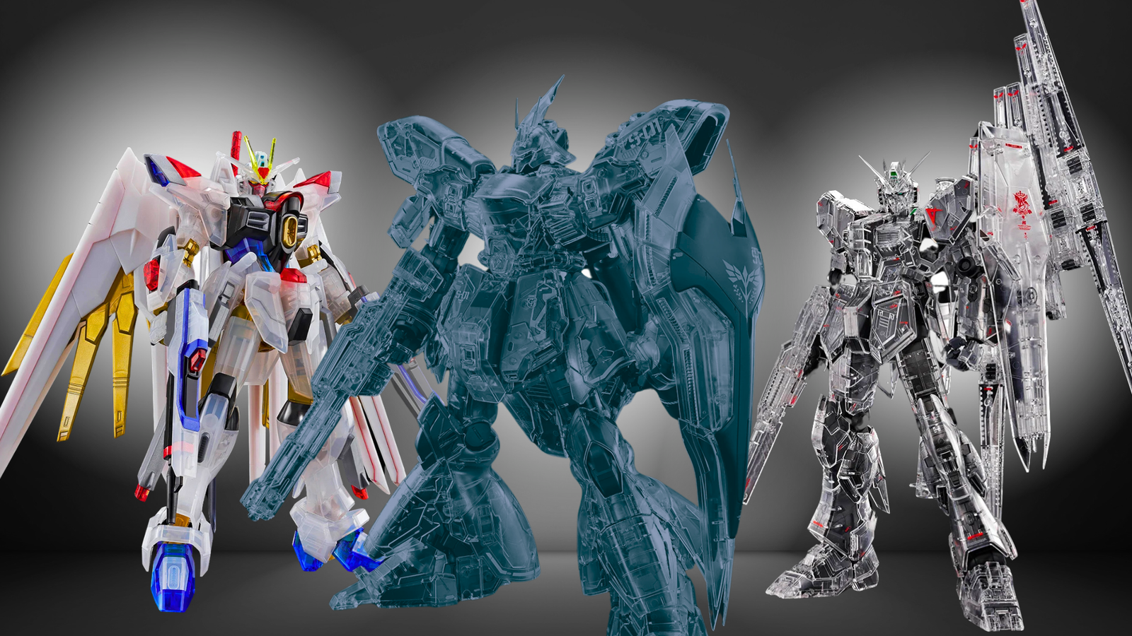 Gundam Fans Get Clearest Look at 3 New Master & High Grade Gunpla Model ...