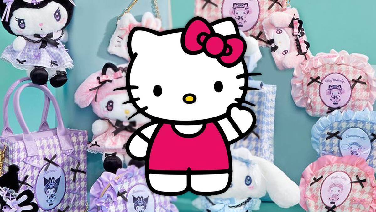Hello Kitty & Friends Go Goth With Official New Plushie Collection for ...