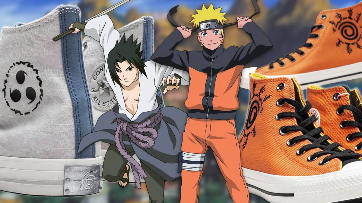 Naruto & Converse Unveil Major Shippuden Anime Sneaker Release